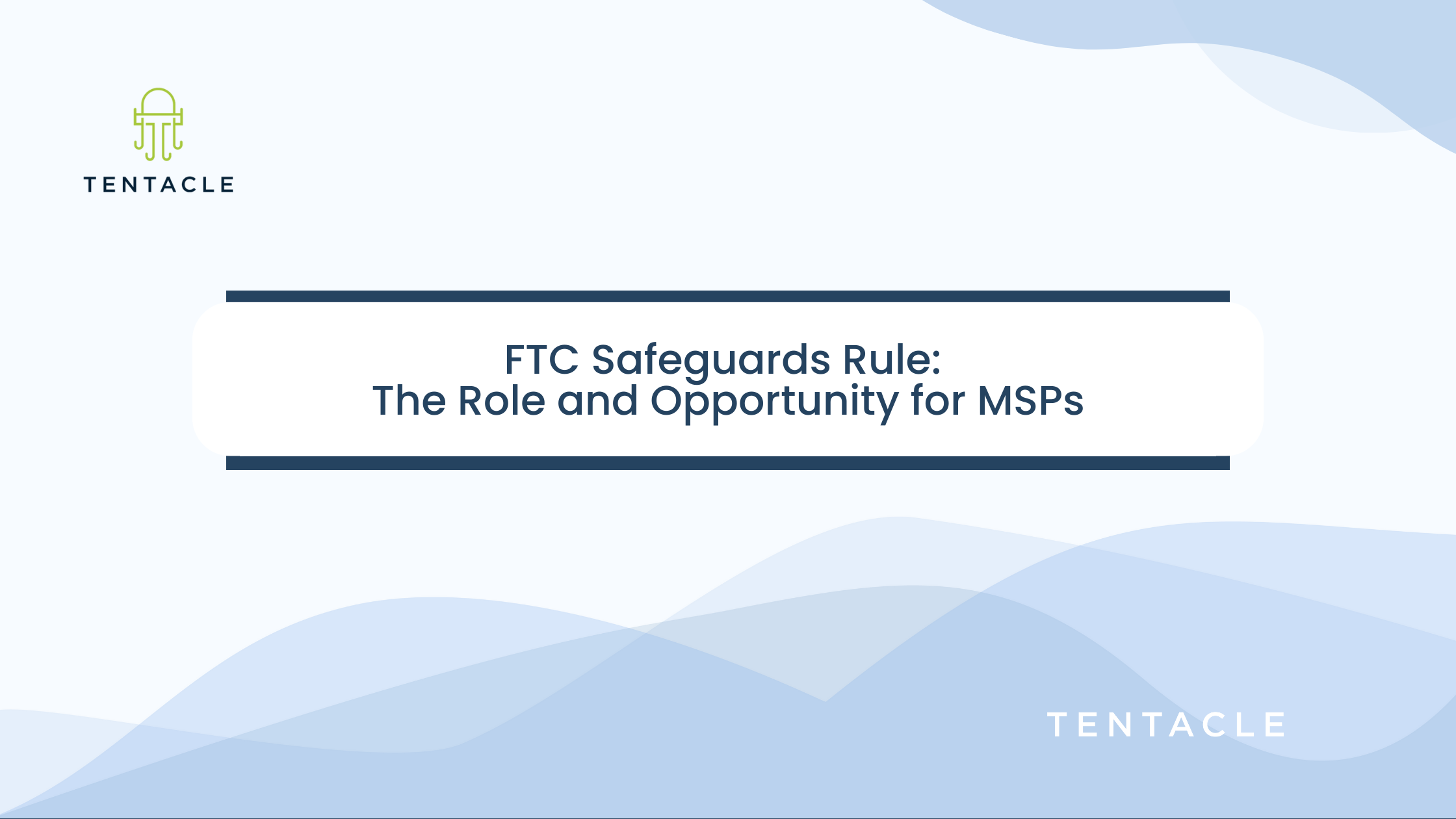FTC Safeguards Rule: The Role and Opportunity for MSPs | Tentacle Blog